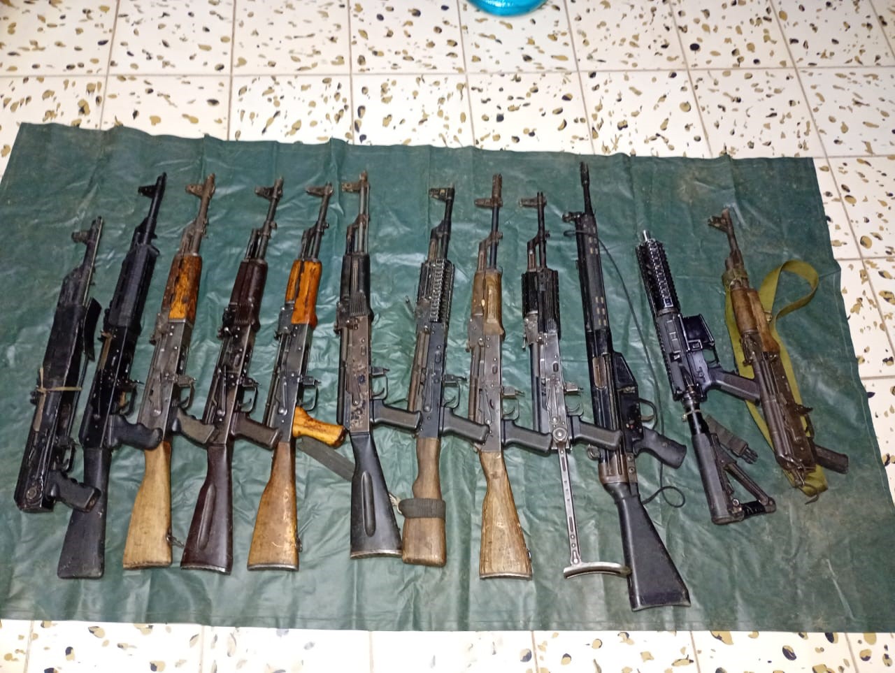 Aseguran fusiles calibre .50 mm y vehículos en operativo federal en ...