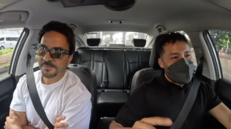 Luis Fonsi se reencuentra con conductor con el que se hzo viral en la ...